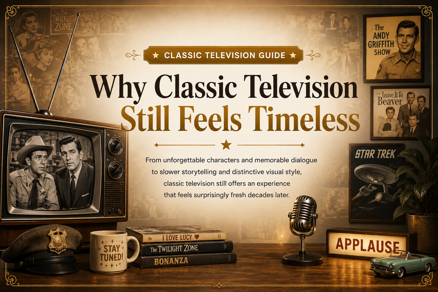 Why Classic Television Still Feels Timeless – Retro Golden Age